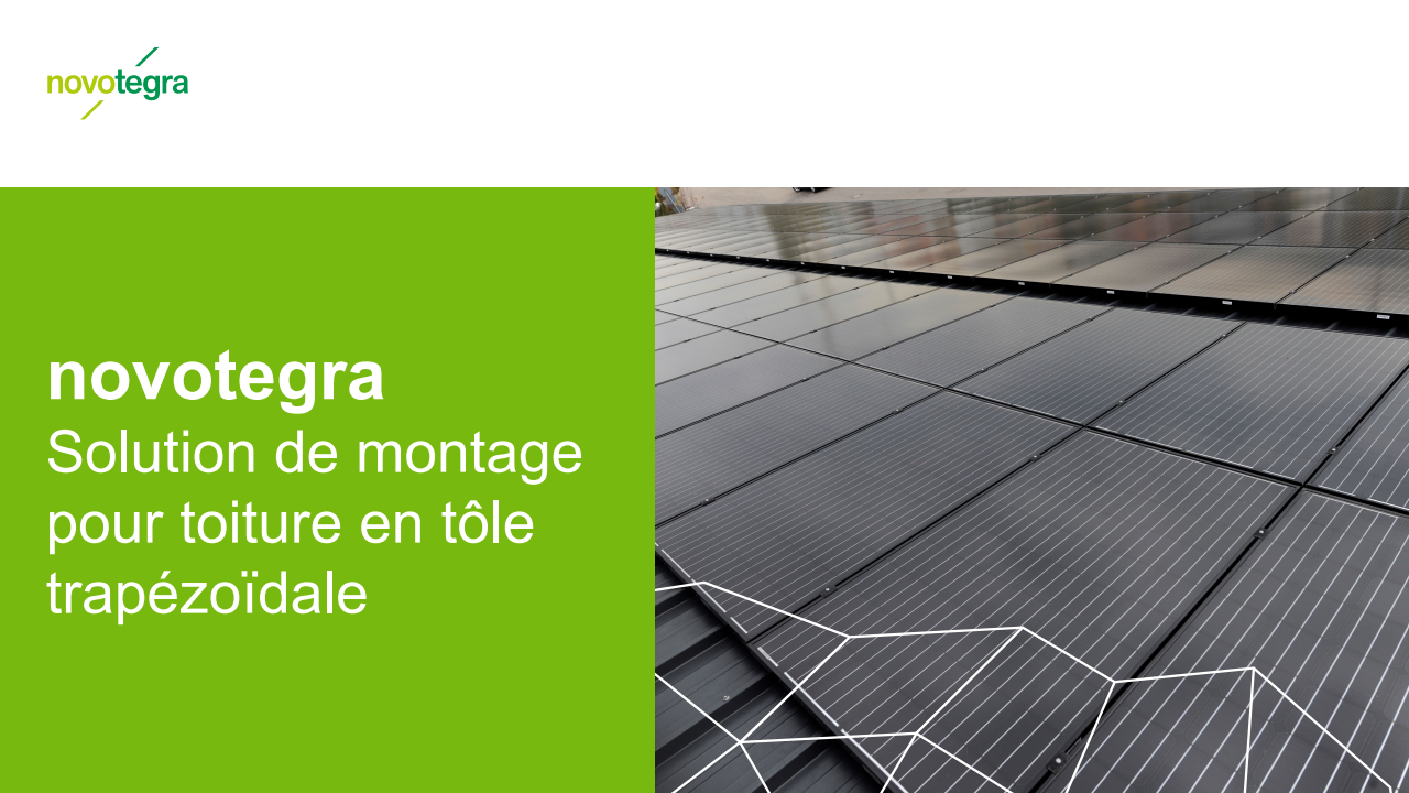 Des systèmes de montage parfaits pour les installations solaires sur ...