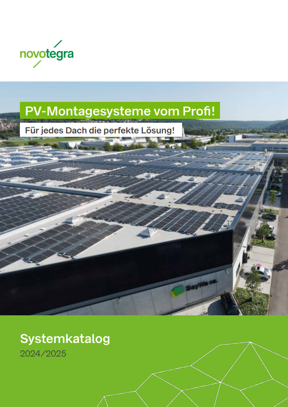 Perfekte Montagesysteme für Solaranlagen auf jedem Dach - novotegra ...